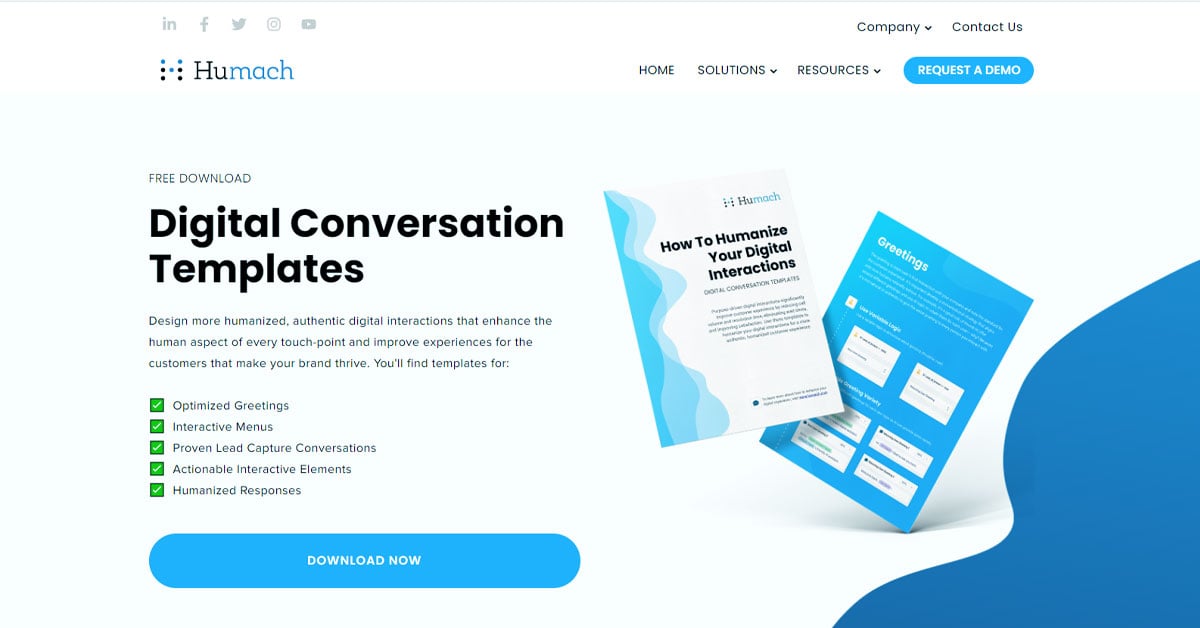 Free Digital Conversation Design Templates